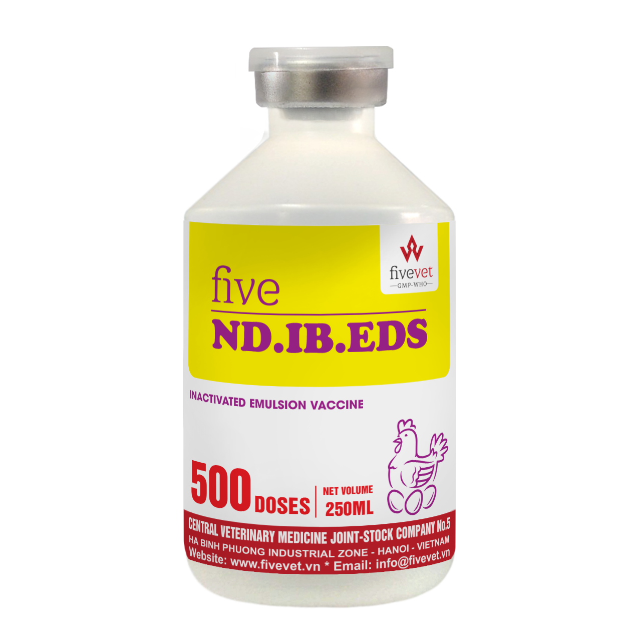 Fivevet - Central Veterinary Medicine JSC No.5 • Five-ND.IB.EDS