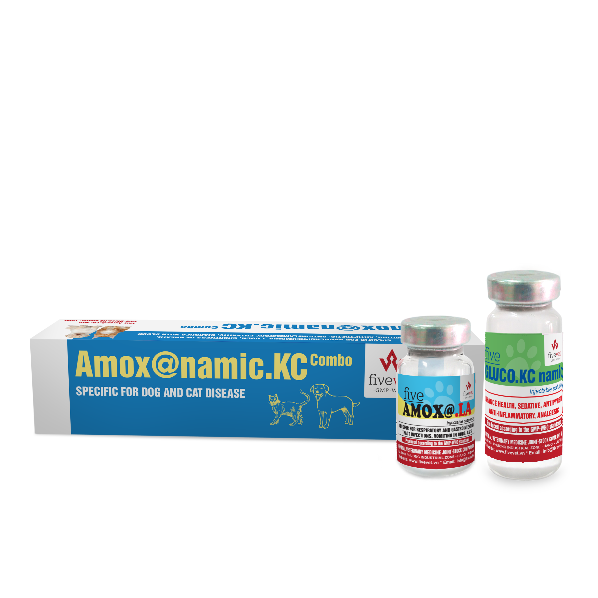 Fivevet - Central Veterinary Medicine JSC No.5 • Combo Amox@namic.KC ...
